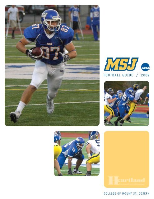 FOOTball Guide / 2009 - MSJ Lions Athletics