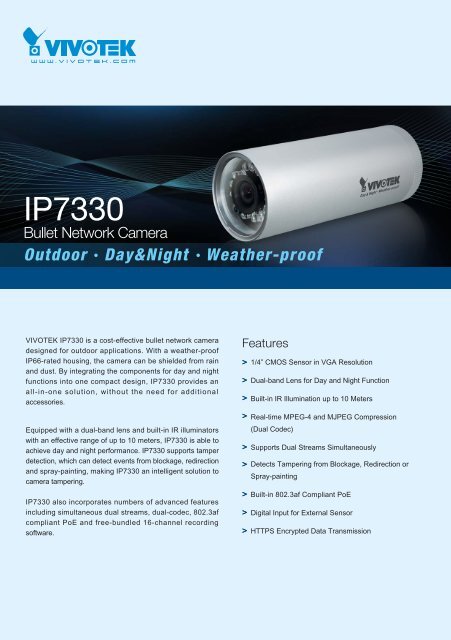 Datasheet_Eng_IP7330_V 0.2.ai - Tecnoalarm