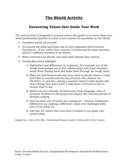 Icebreaker: Shield Activity