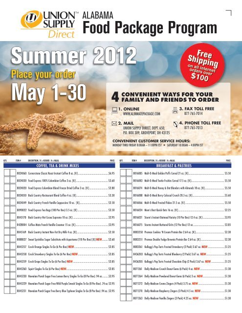 NEW - Alabama Inmate Package