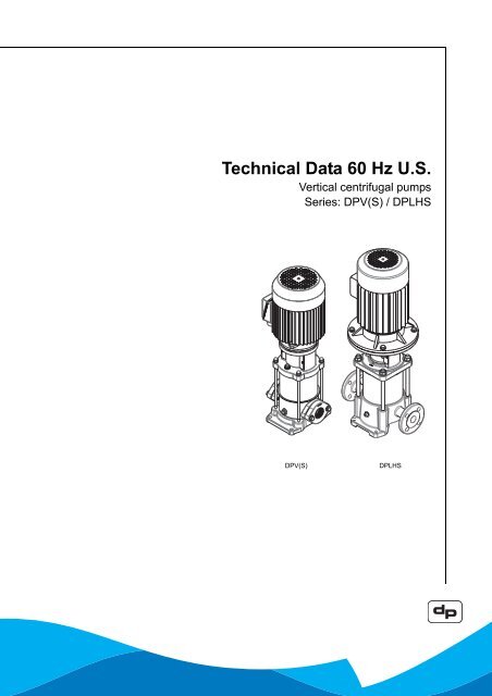 Technical Data 60 Hz U.S. - DP pumps