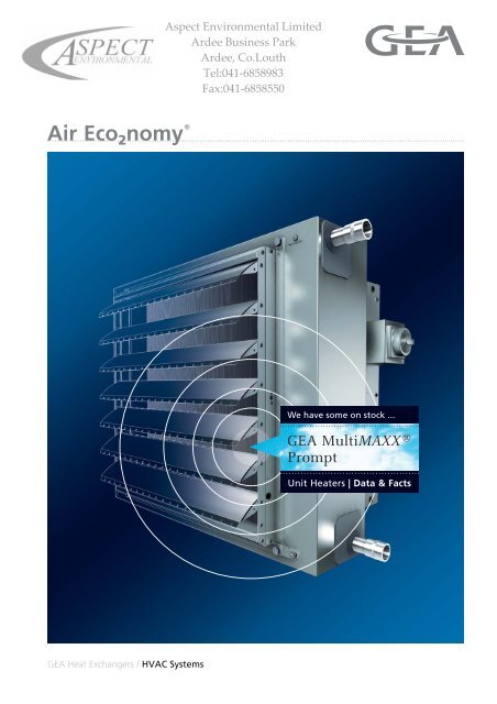 GEA MultiMAXXÂ® Prompt - Aspectenvironmental.com