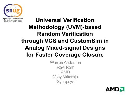 Verilog Ams Example Output Driver Synopsys