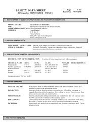 SAFETY DATA SHEET - Arco