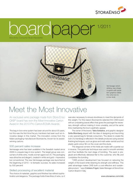 Board Paper - Stora Enso