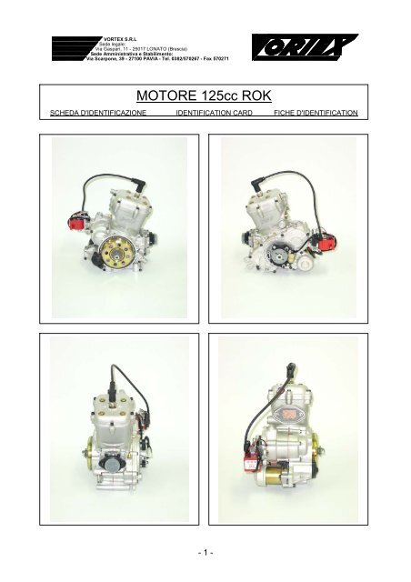 MOTORE 125cc ROK - Finndrive