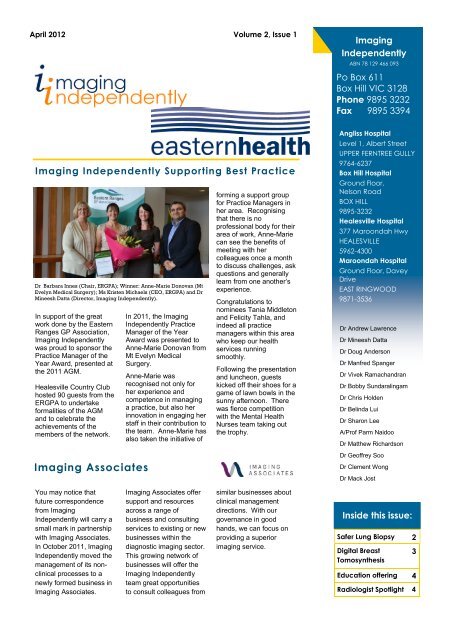 Educational Opportunities - 2 RACGP CPD Points Available Educational Opportunities - 2 RACGP CPD Points Available