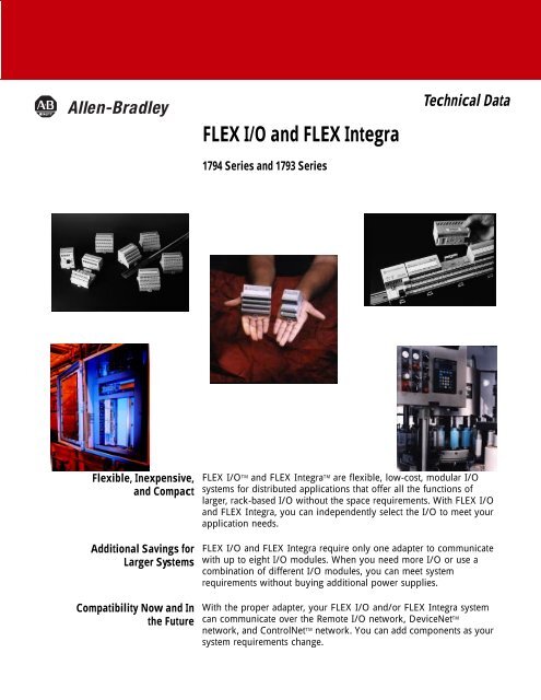FLEX I/O and FLEX Integra