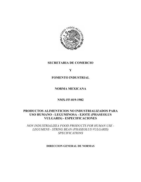 NMX-FF-019-1982