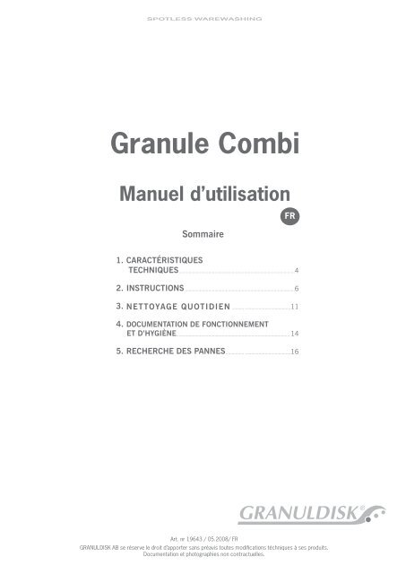 Granule Combi - GRANULDISK