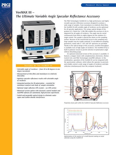 VeeMAX III - PIKE Technologies