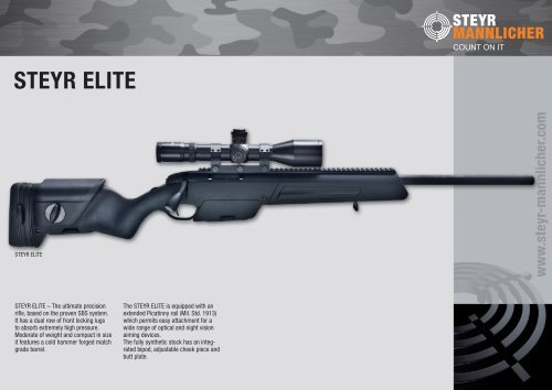 STEYR ELITE - Steyr Mannlicher