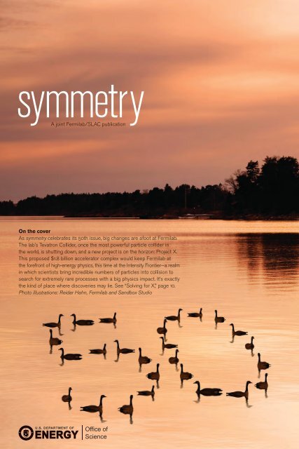 A joint Fermilab/SLAC publication On the cover As symmetry ...
