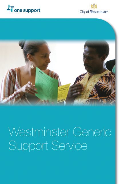 Westminster - Generic Support Service - One Housing Group