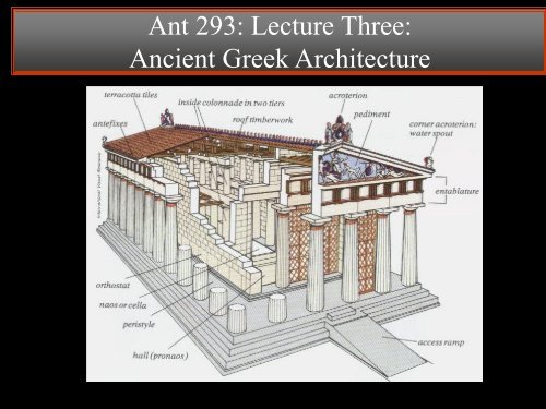 Ancient Spartan Architecture