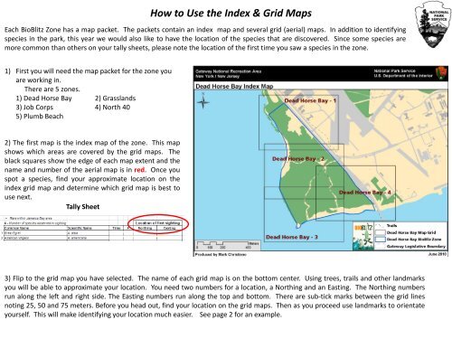 How to Use the Index & Grid Maps