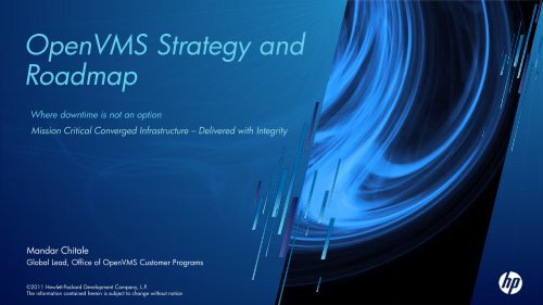 OpenVMS Strategy and Roadmap