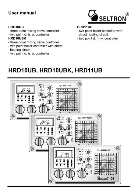 HRD - Installation manual - Seltron controllers