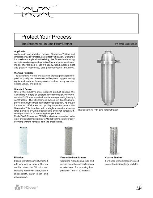 The Streamline In-Line Filter/Strainer - Duhig
