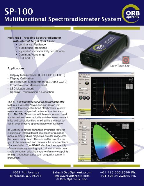 SP-100 - Orb Optronix