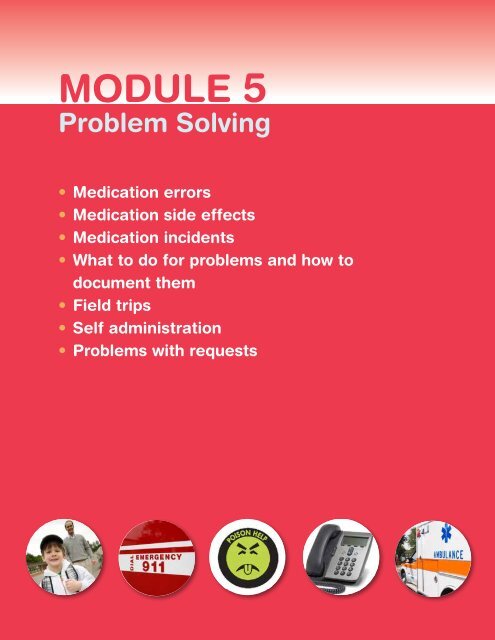 Module 5, Problem Solving - Healthy Child Care America