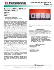 Thermal Ceramics - Pyro-Bloc EES System - Inproheat