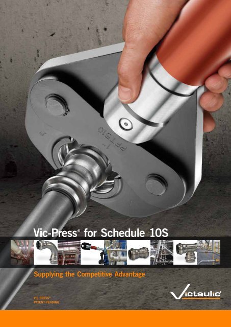 vic-PressÃ‚Â® for Schedule 10S - Victaulic
