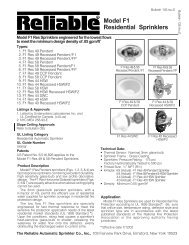 Model D Dry Pipe Valve - Reliable Automatic Sprinkler Co.