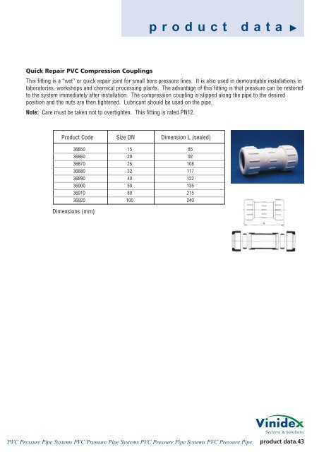 product dataQuick Repair