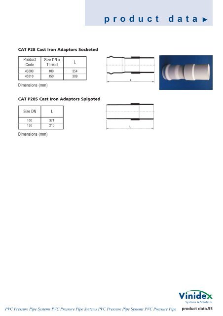 product dataCAT P28 Cast