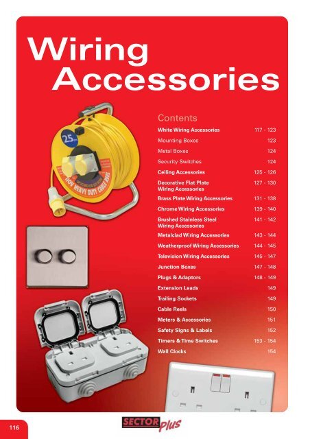 Wiring Accessories - WF Senate