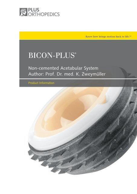BICON-PLUS® - Plus Orthopedics