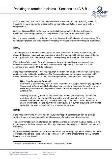 Instructions on using the Q-COMP report template