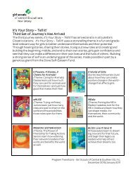 Agent of Change Journey Info - Girl Scouts of Central and Southern ...