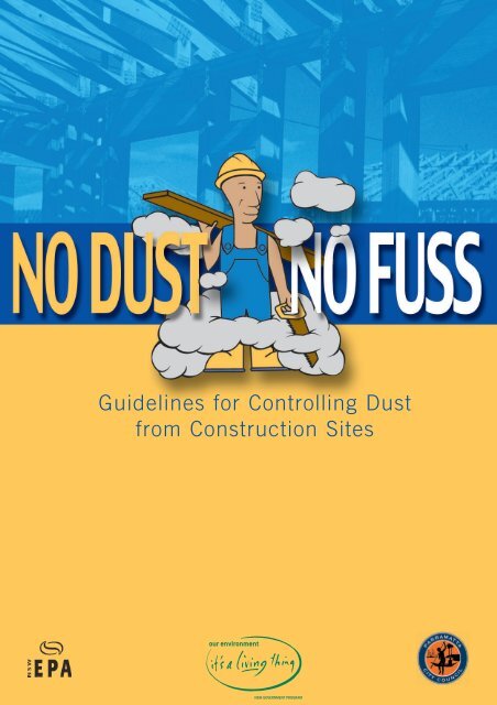 Guidelines for Controlling Dust from Construction Sites