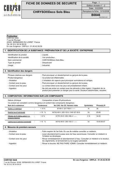 OMNIS 7 - Chryso.com