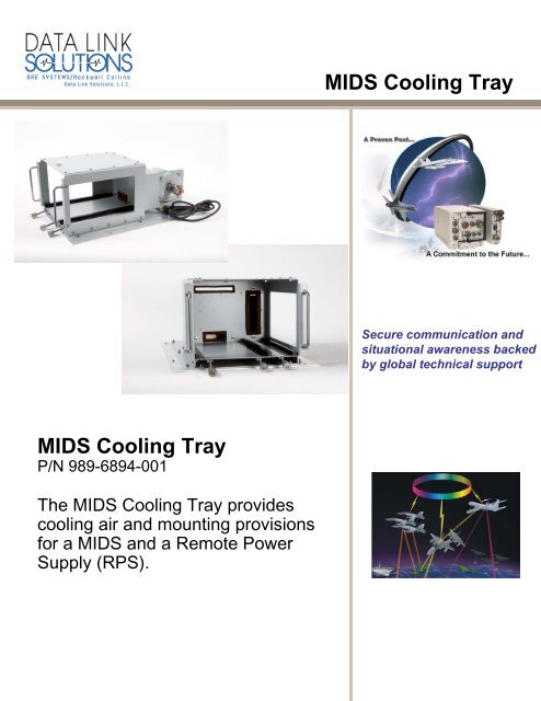 MIDS Cooling Tray MIDS Cooling Tray - Rockwell Collins