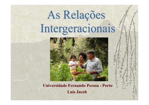 Universidade Fernando Pessoa - Porto LuÃ­s Jacob - Socialgest