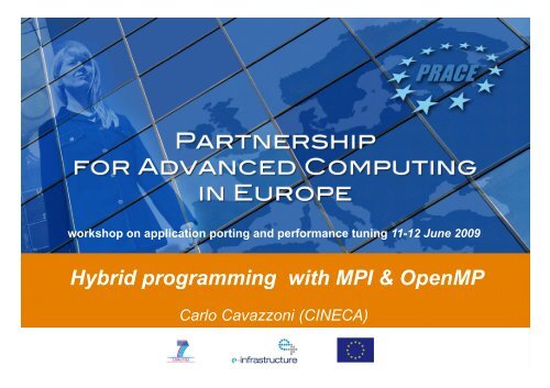 Hybrid Programming With Mpi And Openmp Prace Training Portal