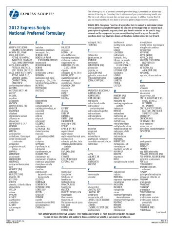 (ESI) Preferred Drug List - Providers – Amerigroup
