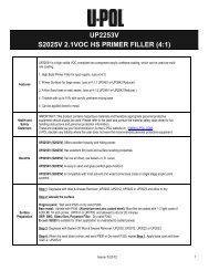 SAFETY DATA SHEET - U-Pol