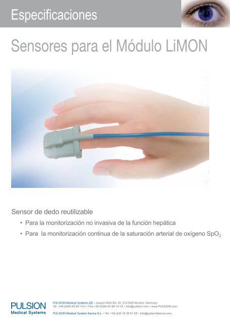 Technische Daten - PULSION Medical Systems SE