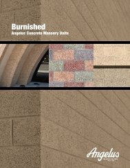 CMU Colors & Textures - Angelus Block Co. Inc.