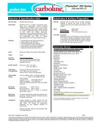Thermo-Lag 3000-SP PDS Fireproofing - Carboline