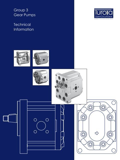 Group 3 Gear Pumps Technical Information - Sauer-Danfoss