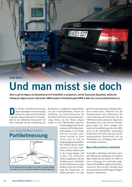 und man misst sie doch - Auto Service Praxis
