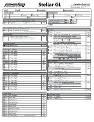 Standard Order Form - PDG Mobility Technologies