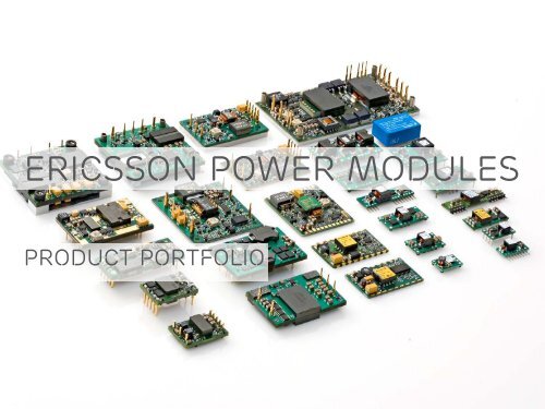 Ericsson Power Modules - Product Portfolio - e-NETSource