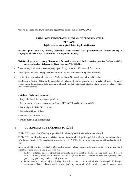 Pediacel - Sanofi Pasteur