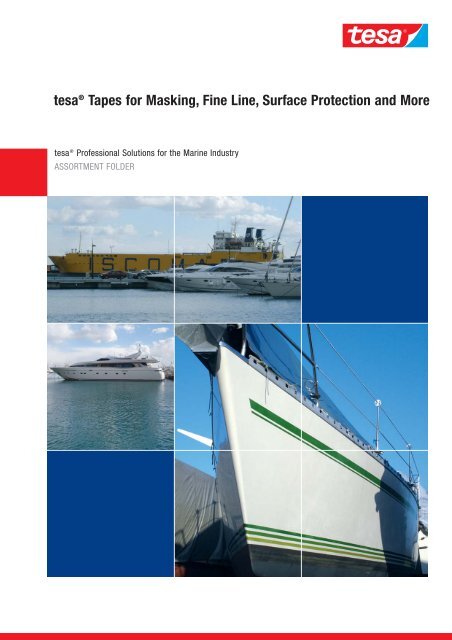 tesa® Tapes for Masking, Fine Line, Surface Protection and More